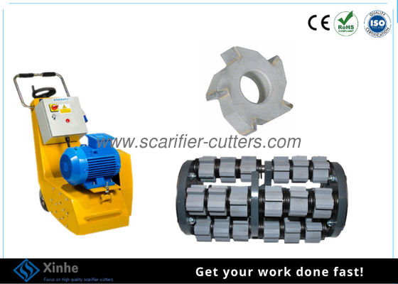 6 Teeth/ Tips Concrete Milling Cutter Concrete Asphalt Surface ...