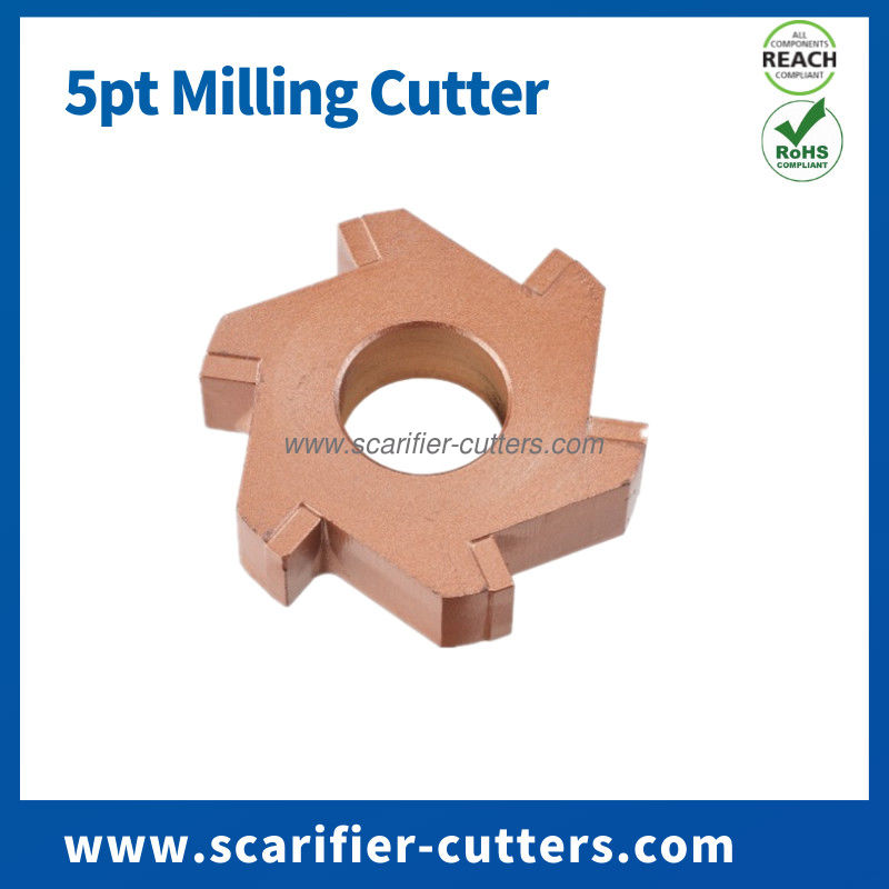 Bartell 8" Electric Concrete Scarifier Bef200n Tct Milling Cutters Washers