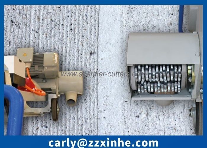 Handheld Concrete Metal Scarifier Planer 8pt Heads Cutters Complete Cages