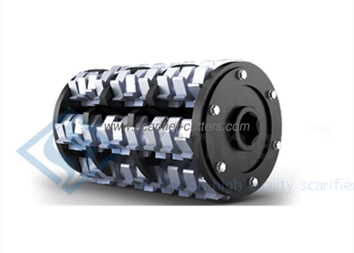 5-Point Carbide Tipped Milling Cutters Bartell SPE BEF200 Startup Drum Cage Scarifier Cutters