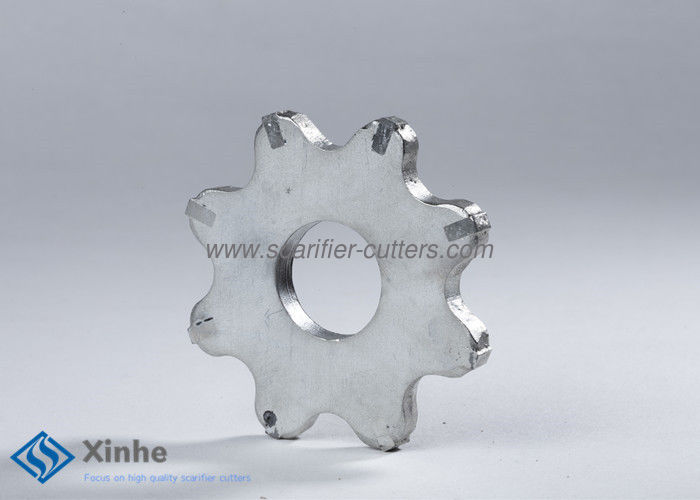 8 Points Milling Scarifiers Cutters , Full Face Tungsten Carbide Tipped ...