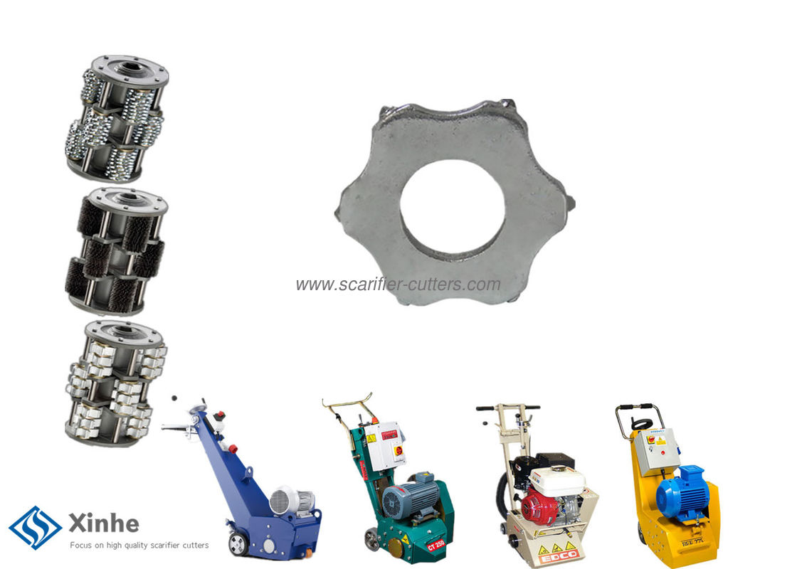 6pt Concrete Scarifier Replacement Cutters For Floor Surfacer ...