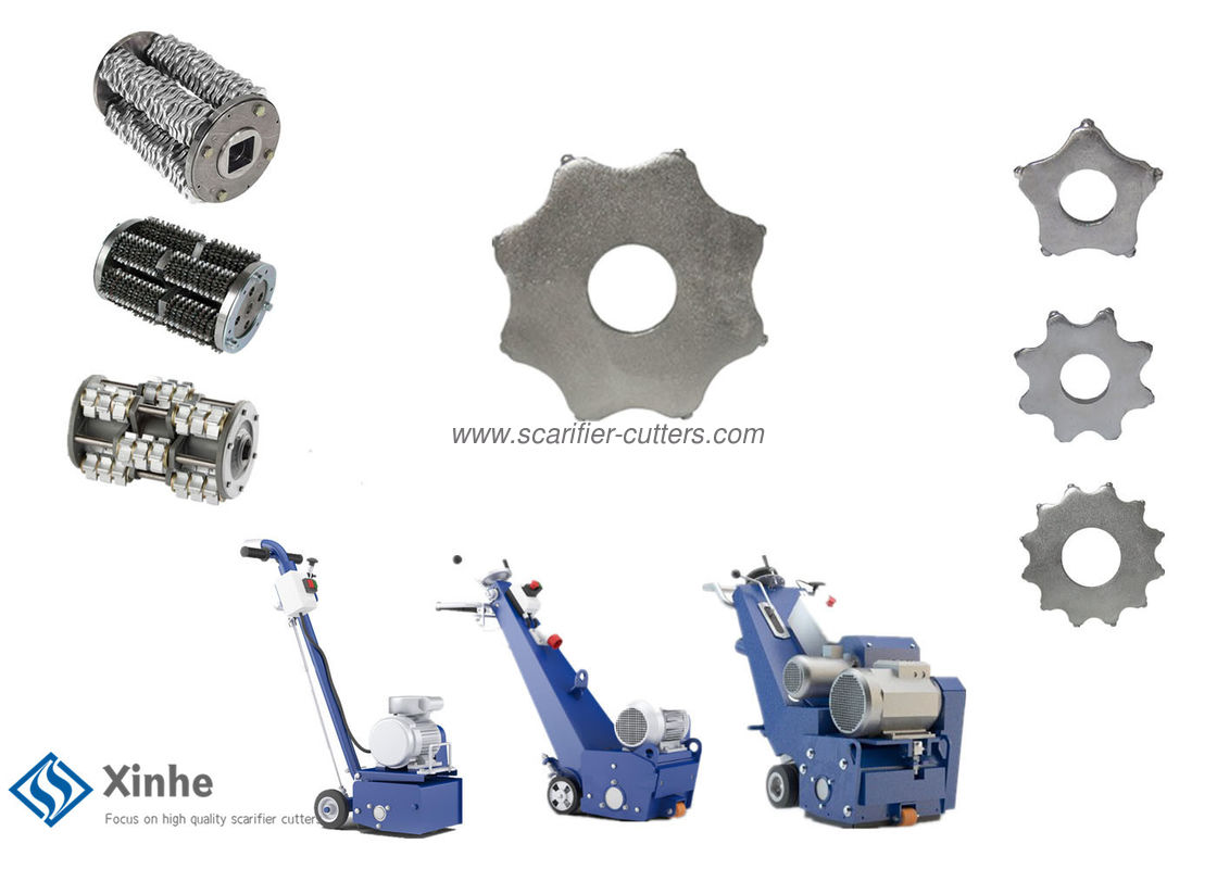 8 Teeth Replacement Cutters Blastrac Scarifier Accessories Floor ...