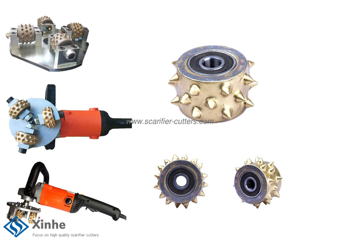 Carbide 32 Tct Scabbler Bits For Concrete Floor Scarifiers And Grinding ...