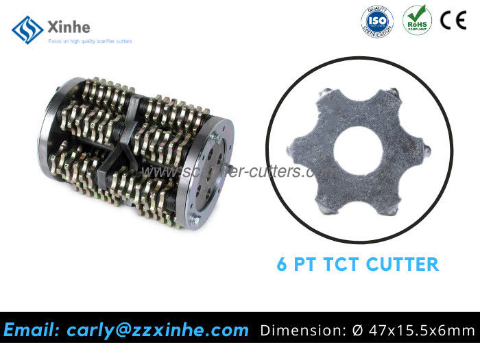 5 Tips / 6 Spike/ 8 Points/ 12pt TCT Tungsten Carbide Scarifier Cutters ...