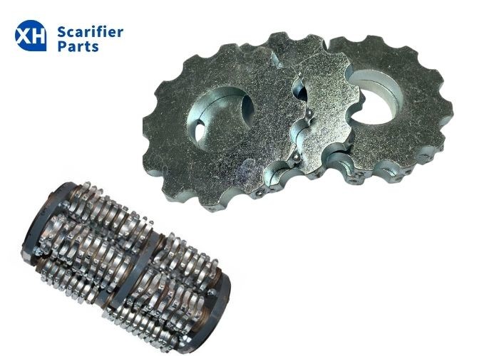 12 Spike Tungsten Carbide Scarifier Cutter Flailing Cutter For GRACO ...