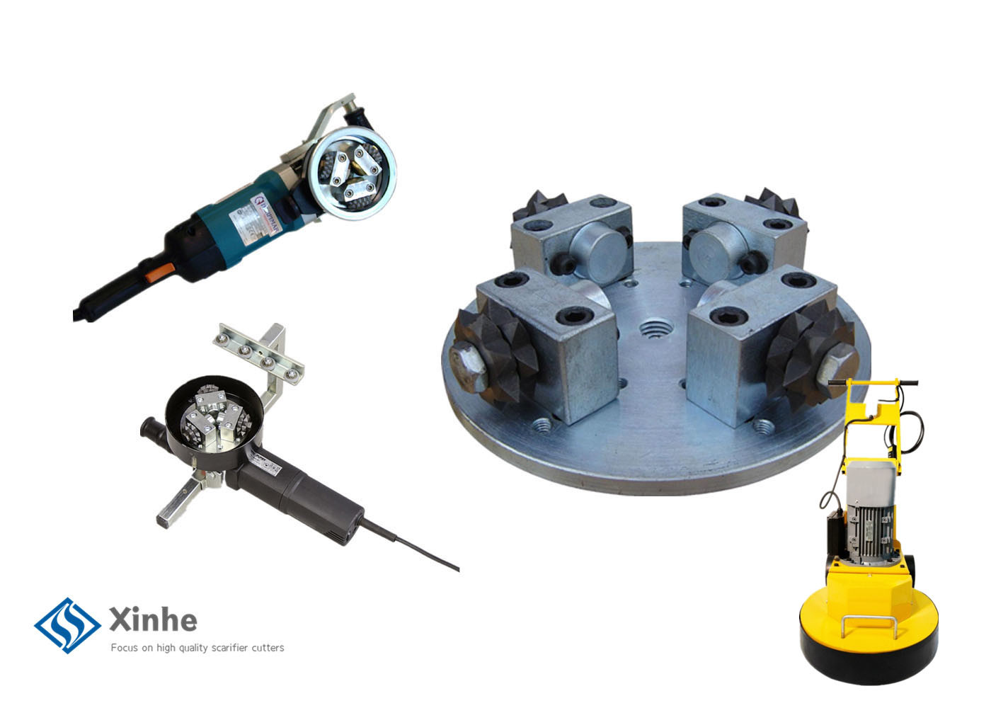 Surface Grinding Machines Accessories Parts On Concrete Scarifiers ...