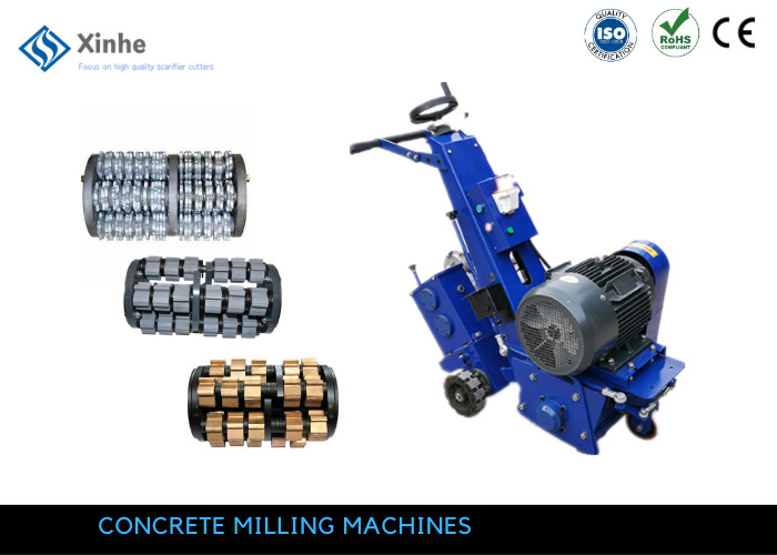 Electric Walk Behind Concrete Floor Planer Pavement Repair Machine For ...