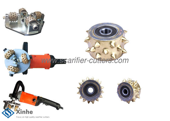 Carbide 32 Tct Scabbler Bits For Concrete Floor Scarifiers And Grinding ...