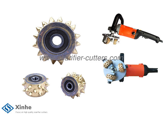 Bush Hammers, Multiple-Tips Multi Tooth Scarifier Cutters, Airtec RM320 ...