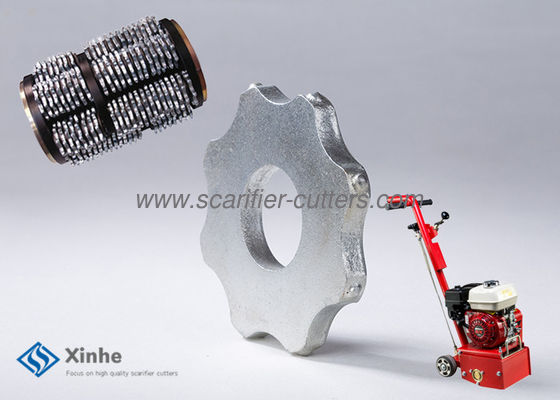 Tungsten Carbide Tipped Cutters 8 tips Scarifier Cutters Suit for ...