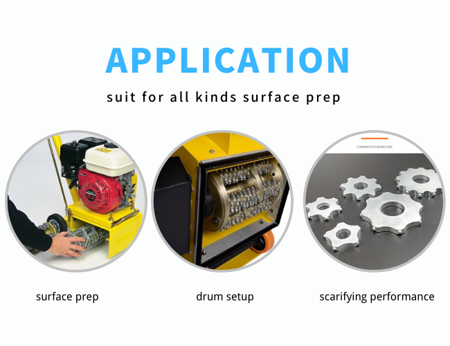 Bartell BEF 200 Concrete Scarifier Accessories Drum, Shafts, Washers ...